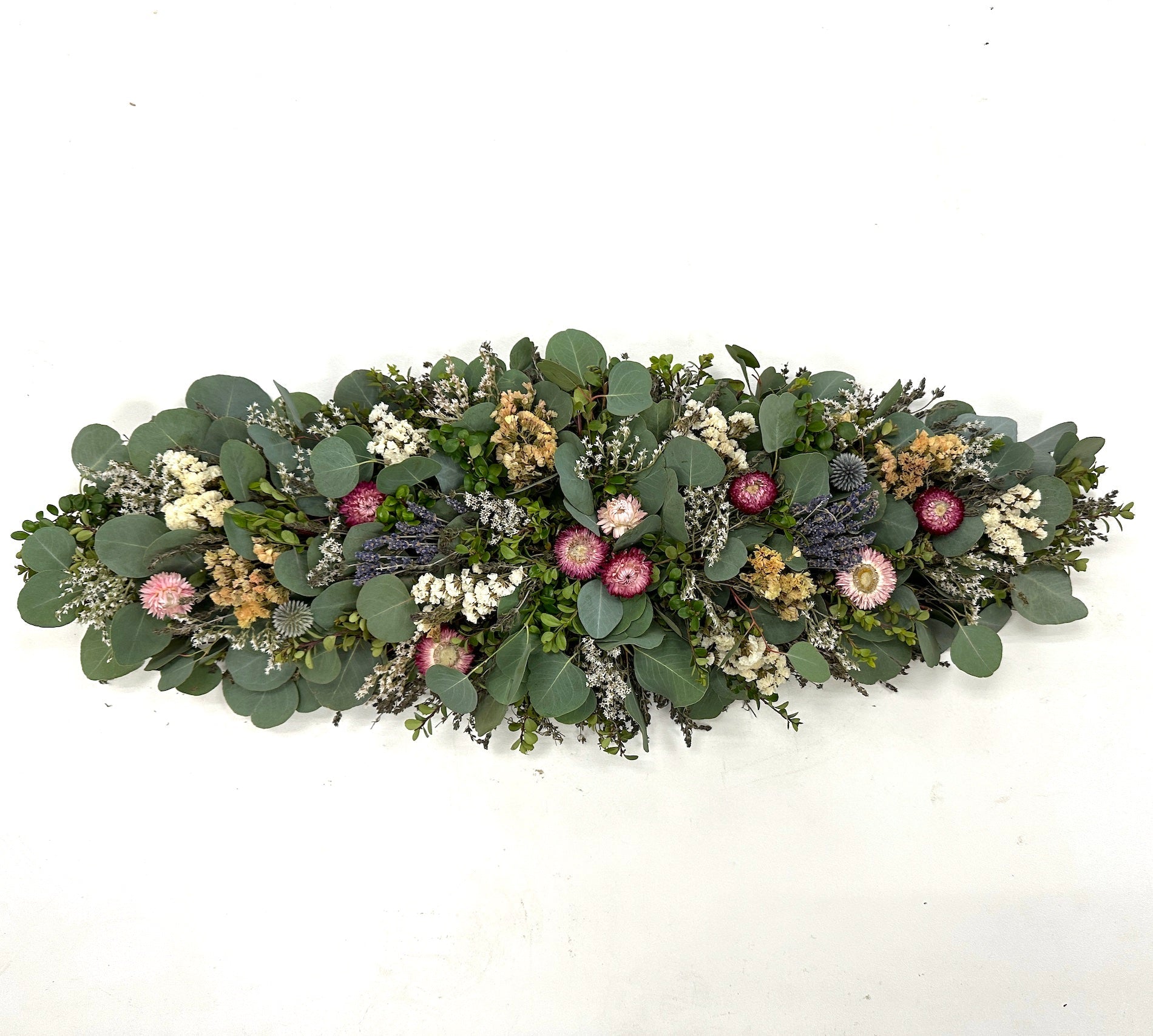 Fresh Botanical Natural Centerpiece Handmade by Creekside Farms